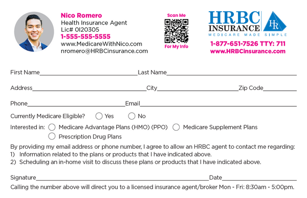 Custom Lead Pads – HRBC Marketing Store